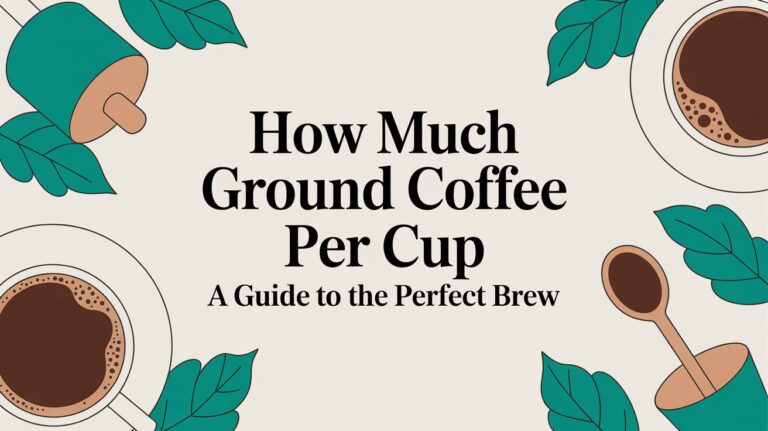 How Much Ground Coffee Per Cup A Guide to the Perfect Brew